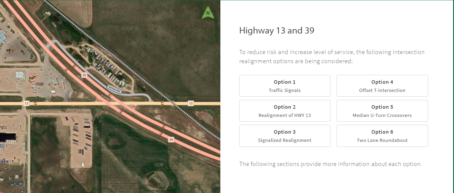 Highway 39 Corridor Improvement - RM of Weyburn No. 67
